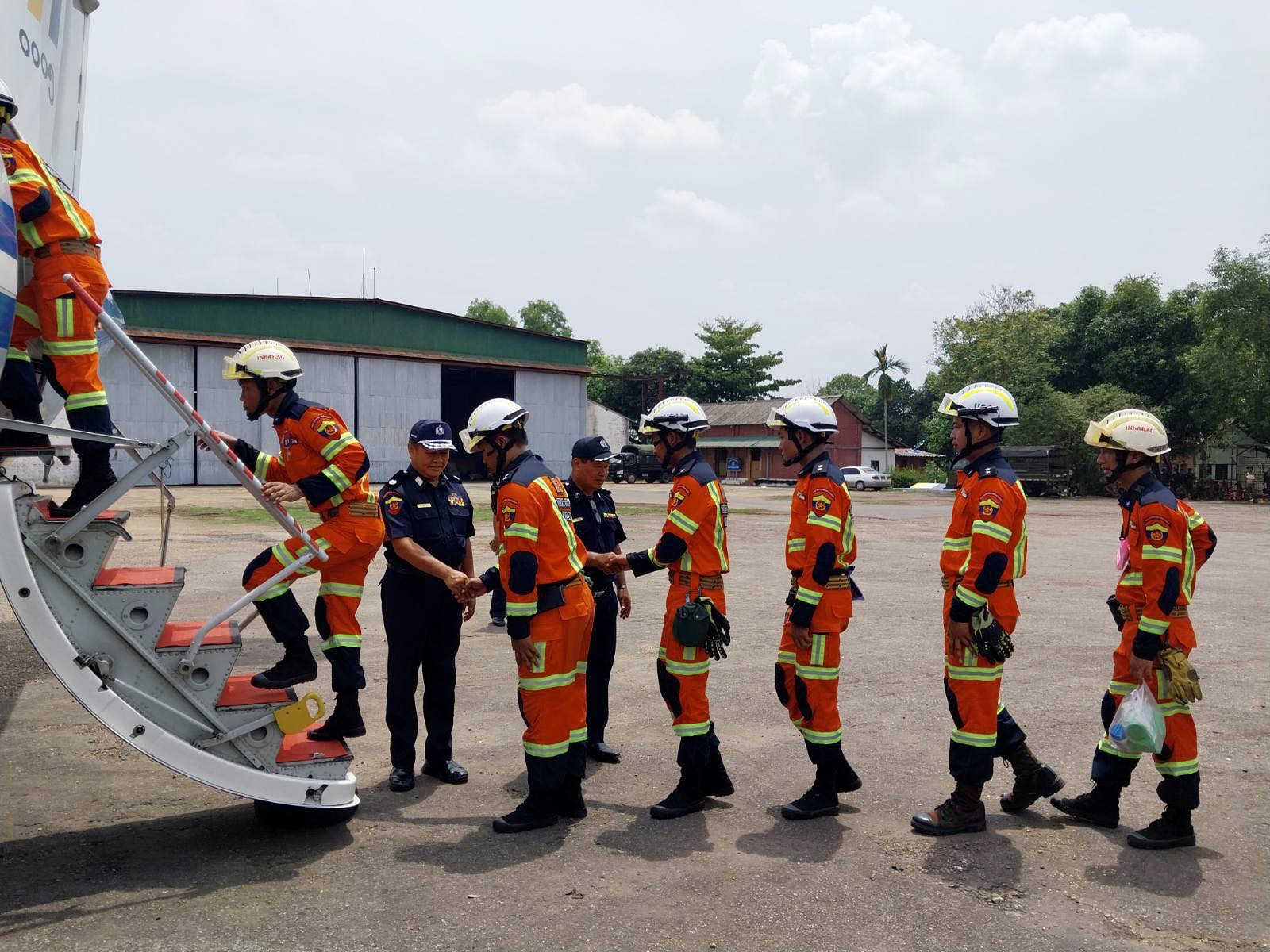 131 more firefighters sent to Rakhine’s 17 Townships for rehabilitation ...