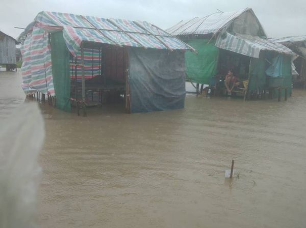 People moved from some villages due to landslides and floods face ...