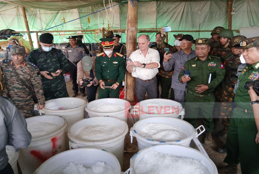 China’s Intelligence sharing key to drug lab seizures in Northern Shan ...