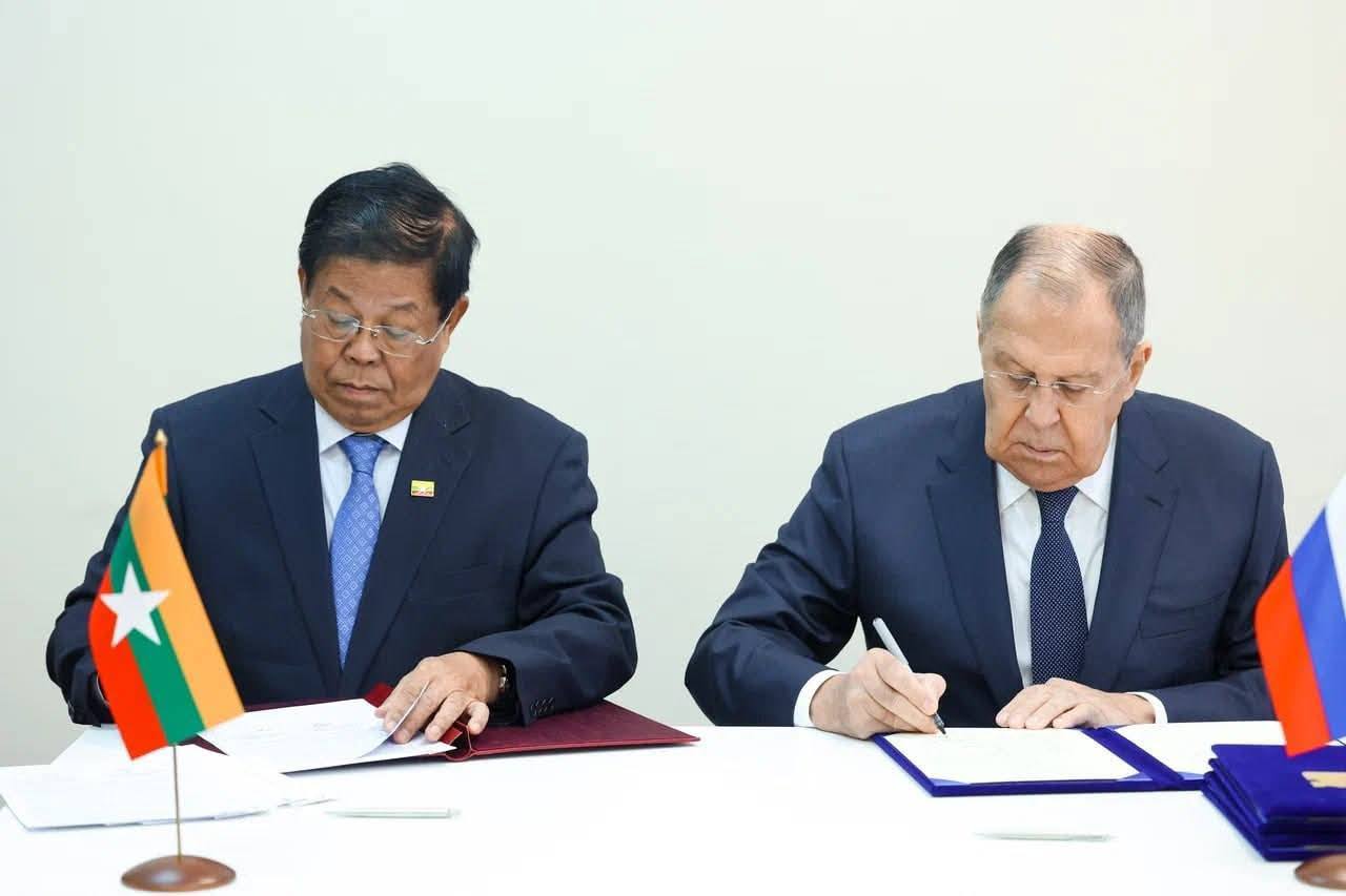Myanmar and Russia sign agreement to abolish visa requirements for ...