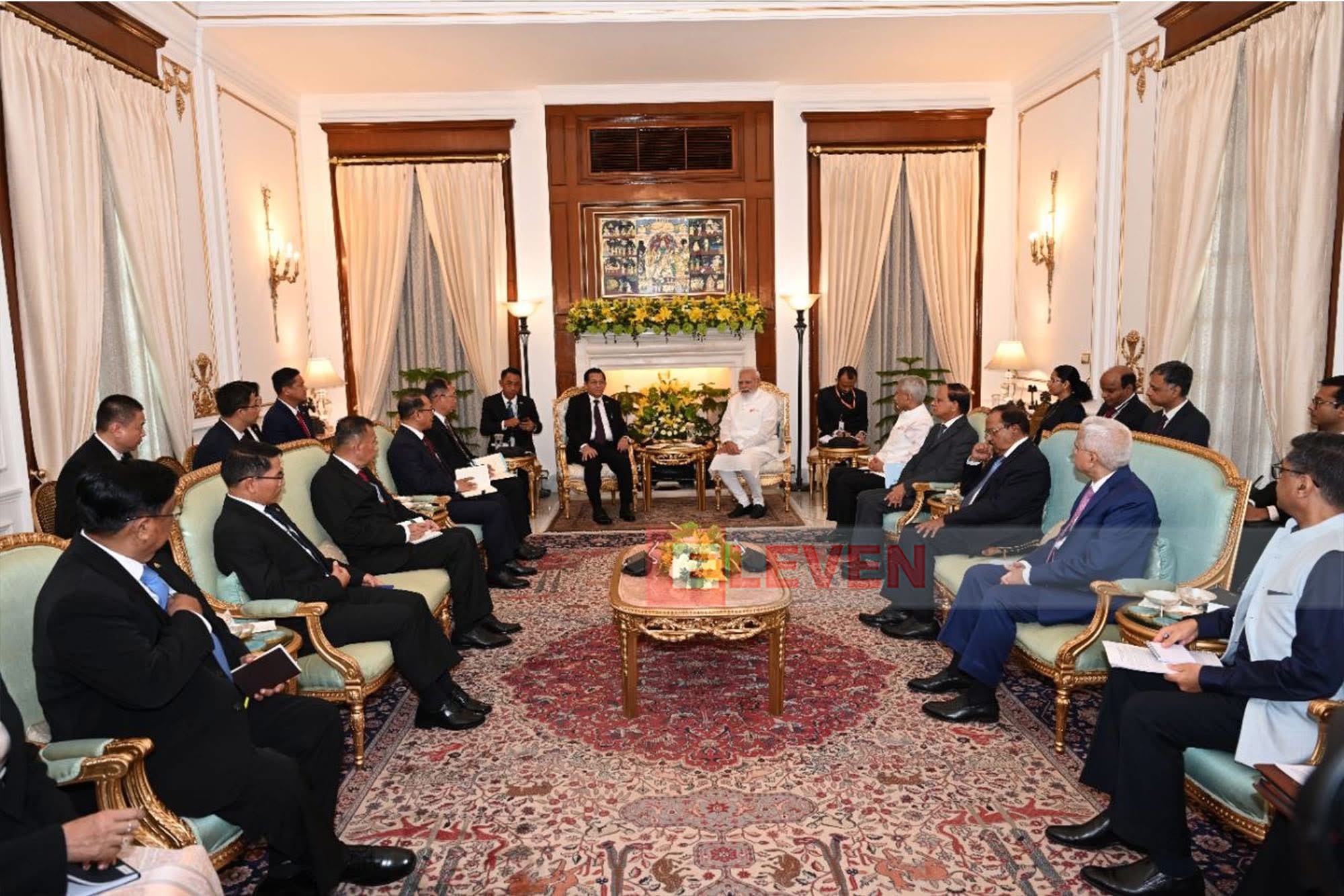 India Reaffirms Support for Myanmar’s Sovereignty During President Min ...