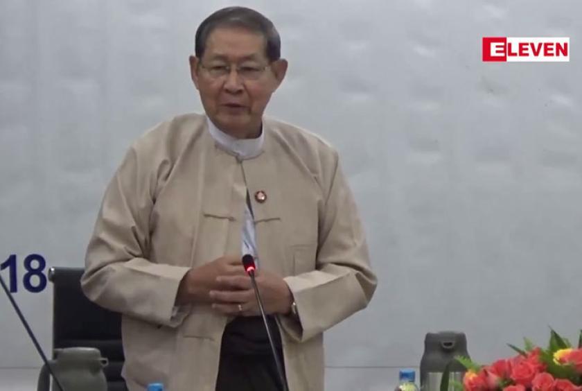 Former Union Minister U Soe Win released from prison | Eleven Media ...