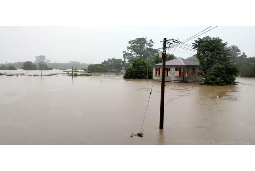 DMH warns Bay of Bengal monsoon winds trigger heavy rainfall across ...