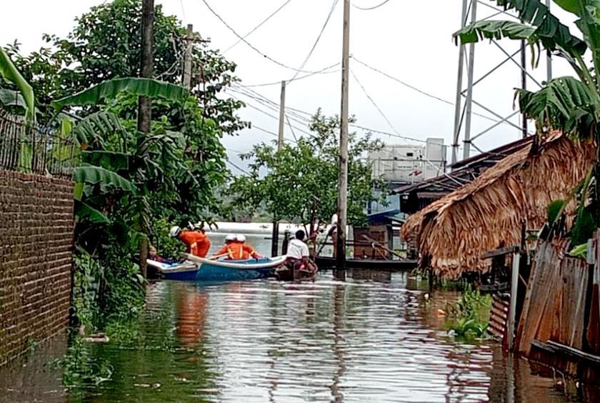 Water levels in Hpa-an, Shwegyin and Bilin exceed their danger levels ...