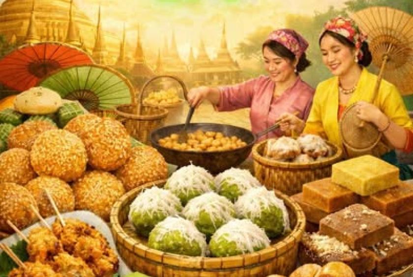 Myanmar traditional snacks competition to award stalls and start-up ...