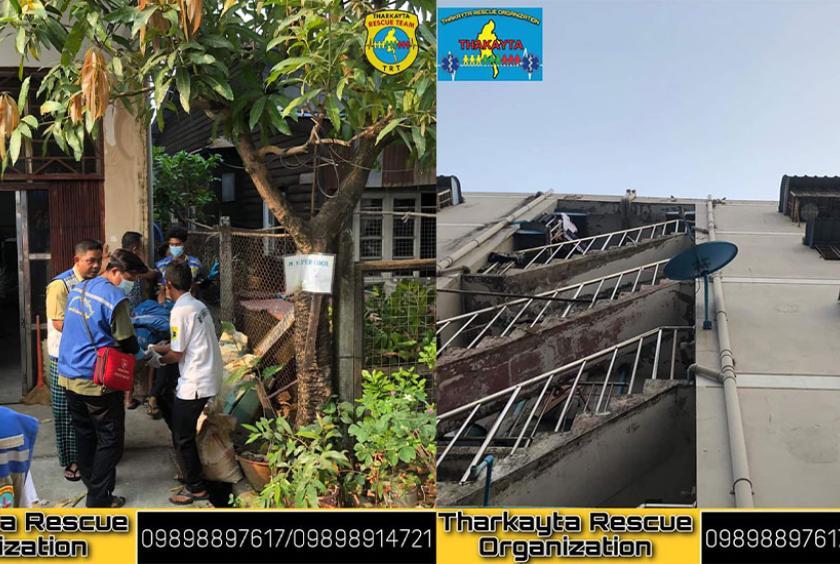 A man from Thaketa Township falls to his death from an apartment ...