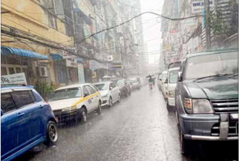 Strong monsoon winds may bring heavy rain to parts of Myanmar (May 27 ...